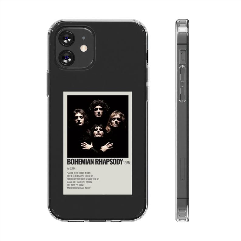 Queen Band Phone Case - Iconic Rock Design | Fits iPhone 16 Pro Max, 15 ...