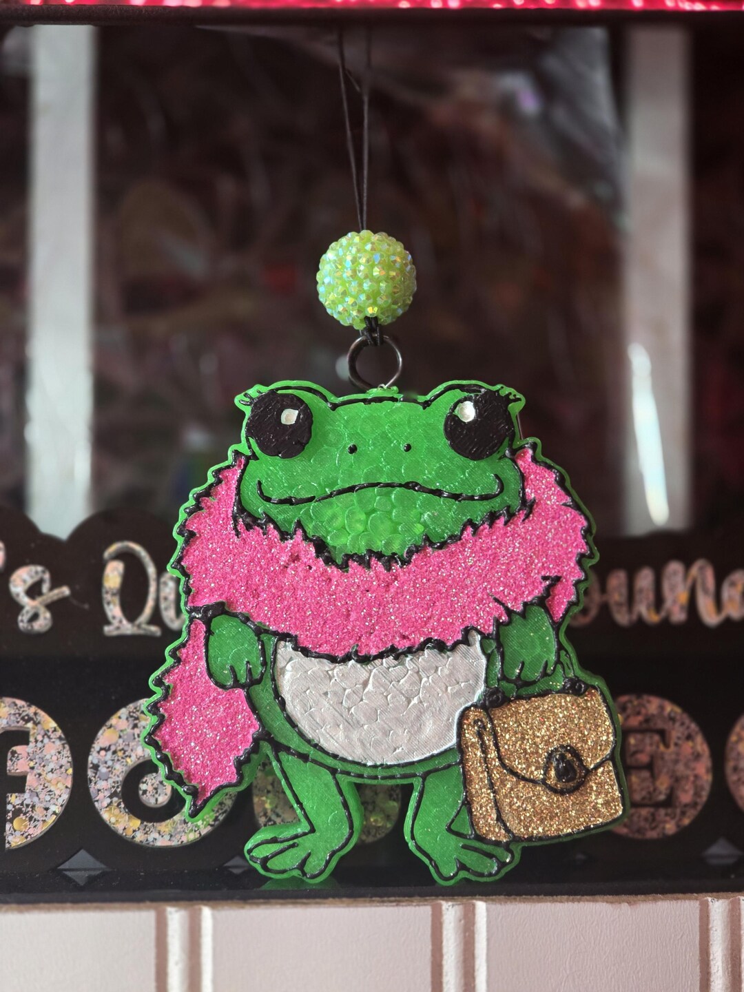 Frog Freshie | Glitter Freshie | Cute Freshie | Cute Freshies | Boujee ...
