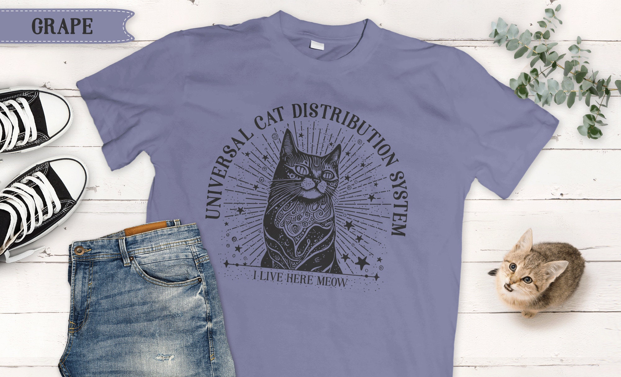Cat Distribution System | Cat Lovers Comfort Colors T-shirt - Etsy