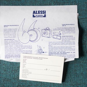 Philippe Starck Walter Wayle II Clock for Alessi W Box - Etsy
