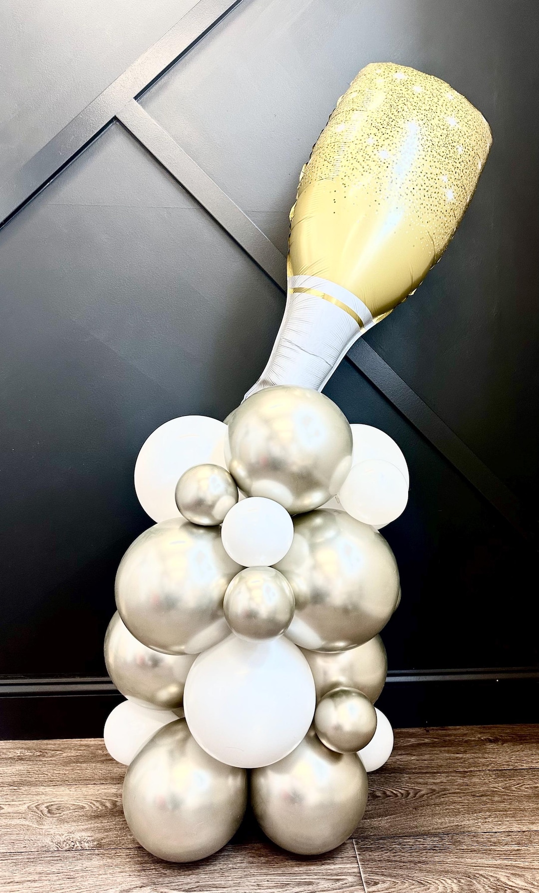 Bridal Balloon Tower | Bachelorette Balloon Tower | Wedding Balloon ...