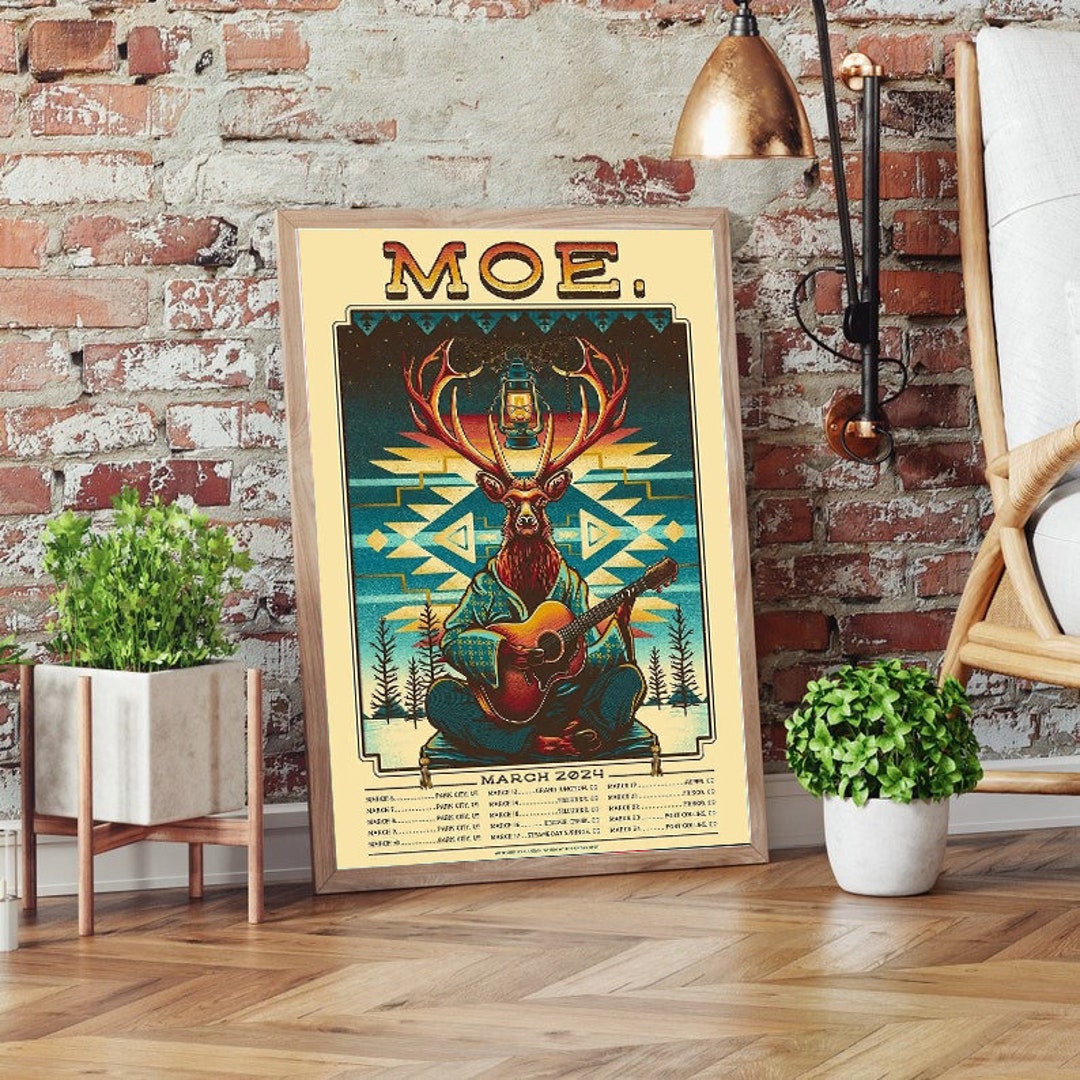 Moe Band Tour March 2024 Poster - Etsy
