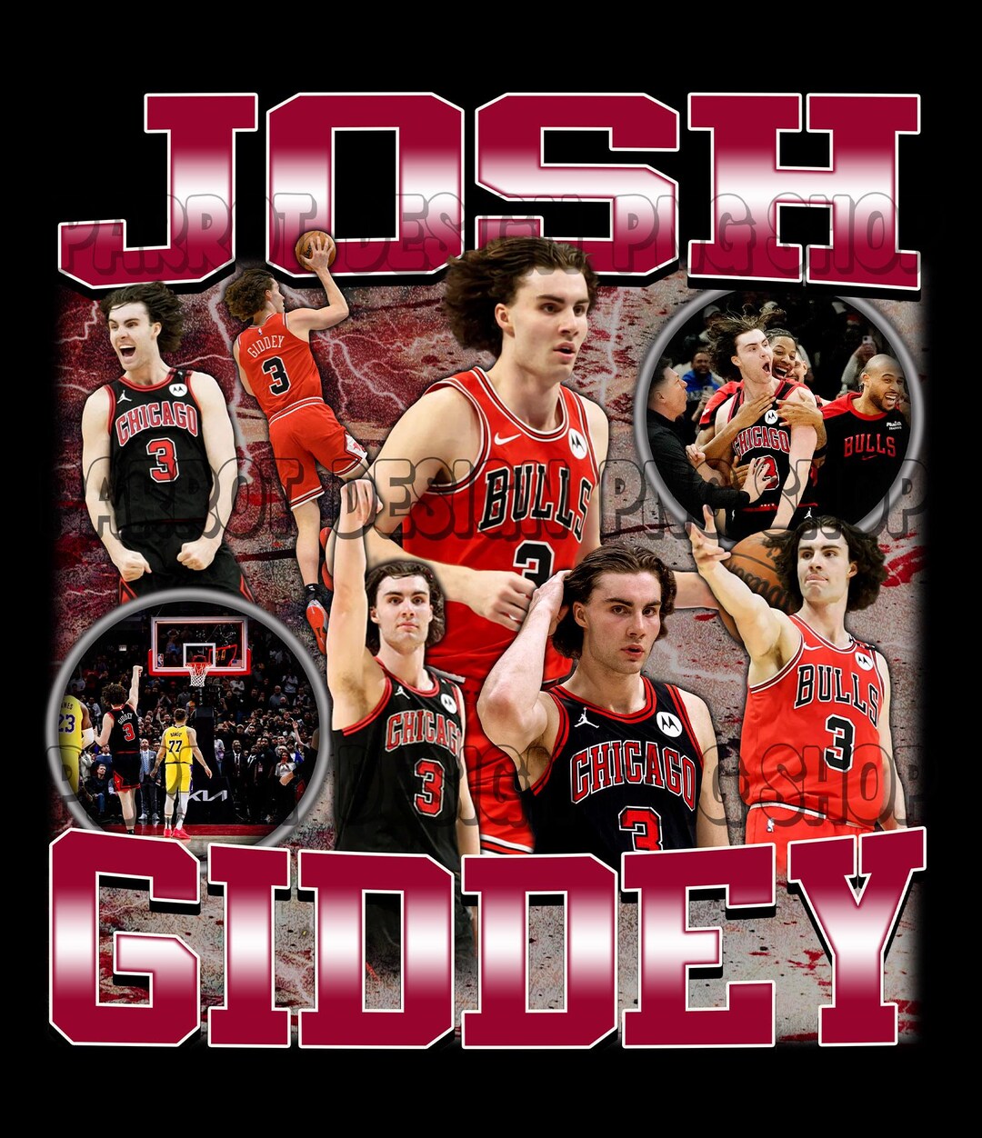 Josh Giddey PNG, Digital File, T-shirt Design ,printable Png File - Etsy