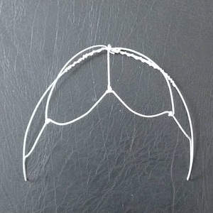 Wire Skull Cap Hat Frame Skeleton Foundations Millinery Hat Headpiece ...