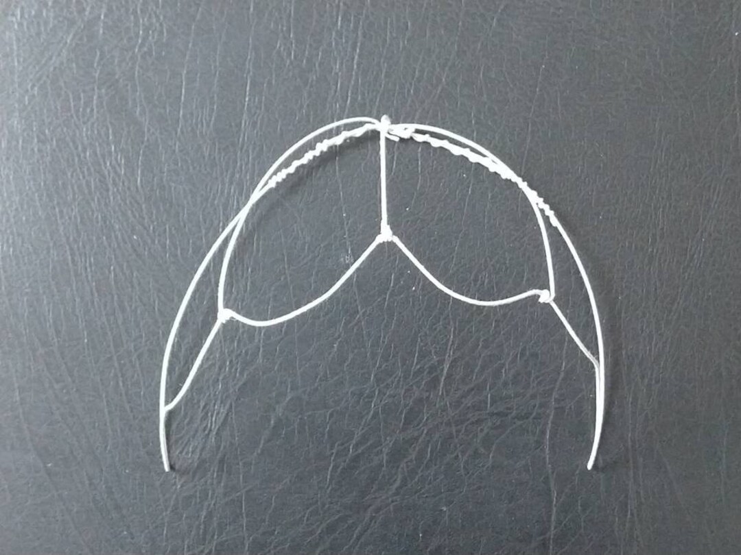 Wire Skull Cap Hat Frame Skeleton Foundations Millinery Hat Headpiece ...