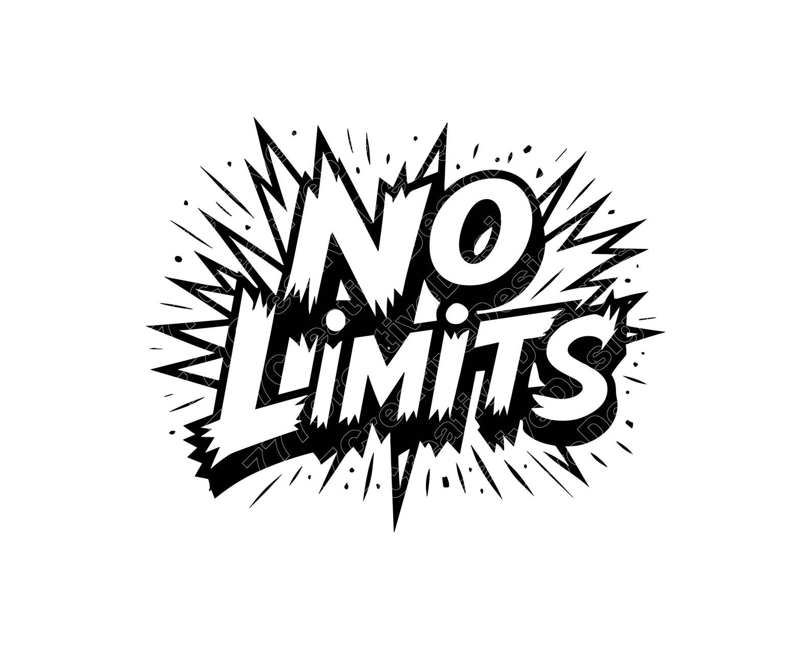 No Limits Vector Illustration, No Limits SVG, PNG, Limits Art, Limits ...