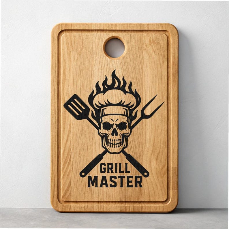 Grill Master Vector Illustration, Svg, Jpg, Png, Grill Master Art, T ...