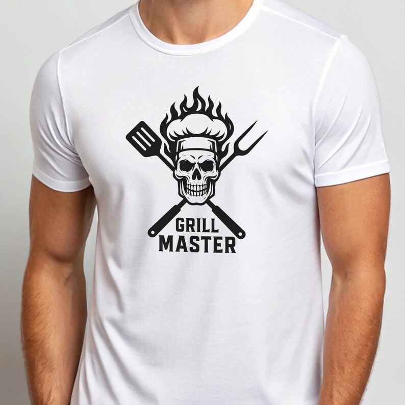 Grill Master Vector Illustration, Svg, Jpg, Png, Grill Master Art, T ...