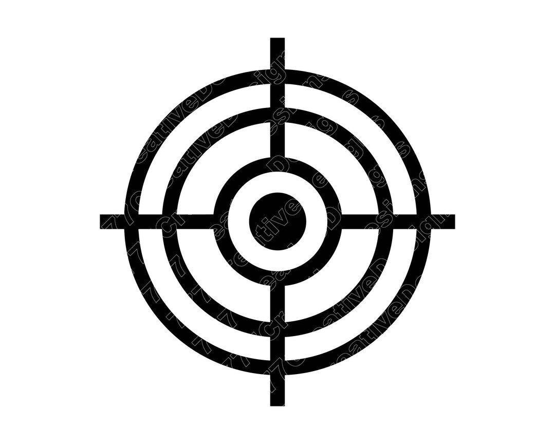 Target Aim Vector Illustration, Aim SVG, Aim PNG, Aim JPG, Target Art ...