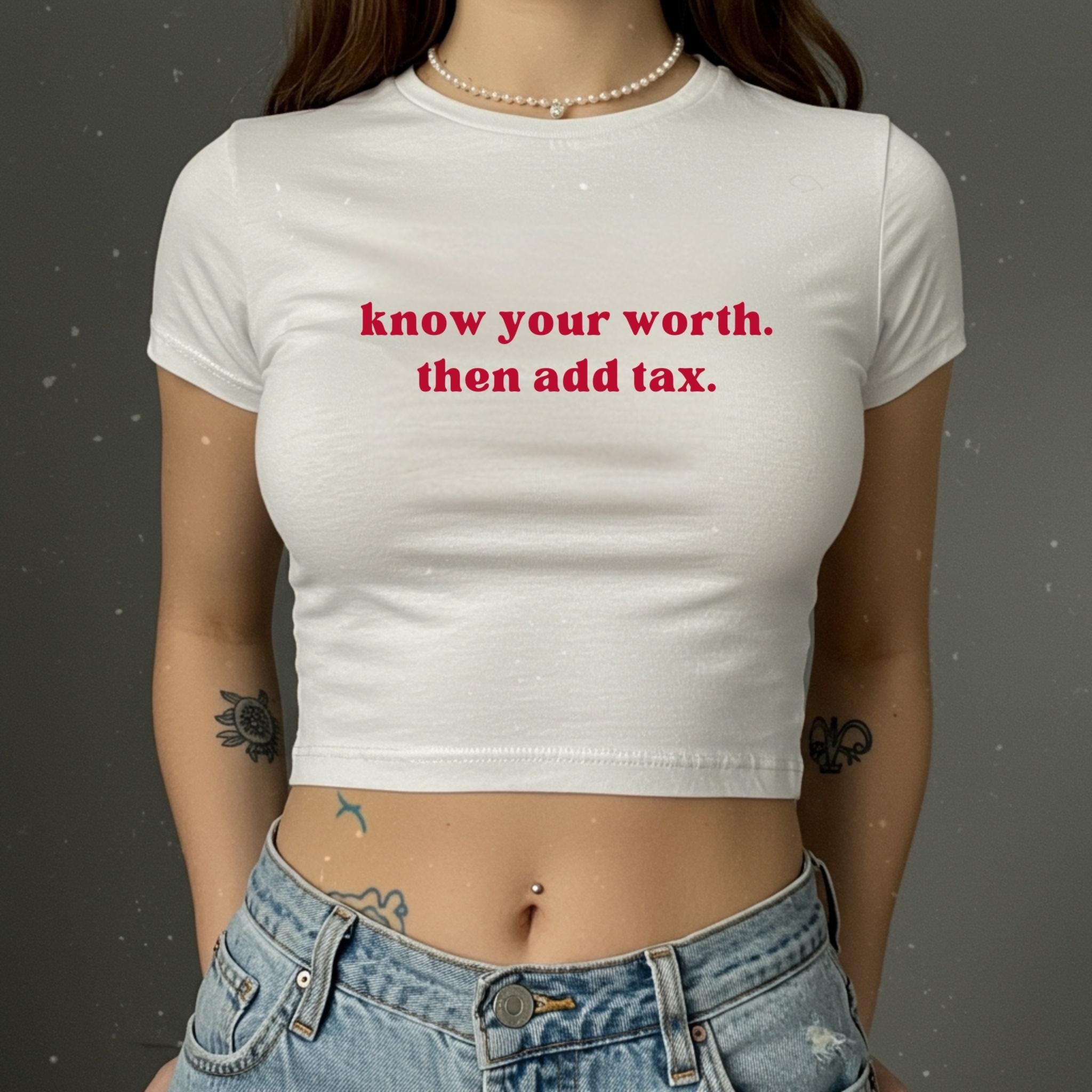 Baby Tee, Babytee, Y2k Baby Tee, Y2k Crop Tee, 90s Baby Tee, Tee Y2k ...