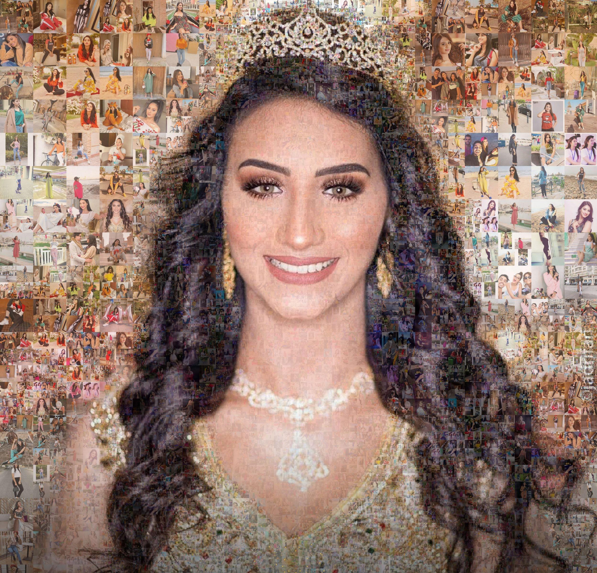 Custom Photo Mosaic Portrait: Anniversary, Wedding, Memory Art - Etsy