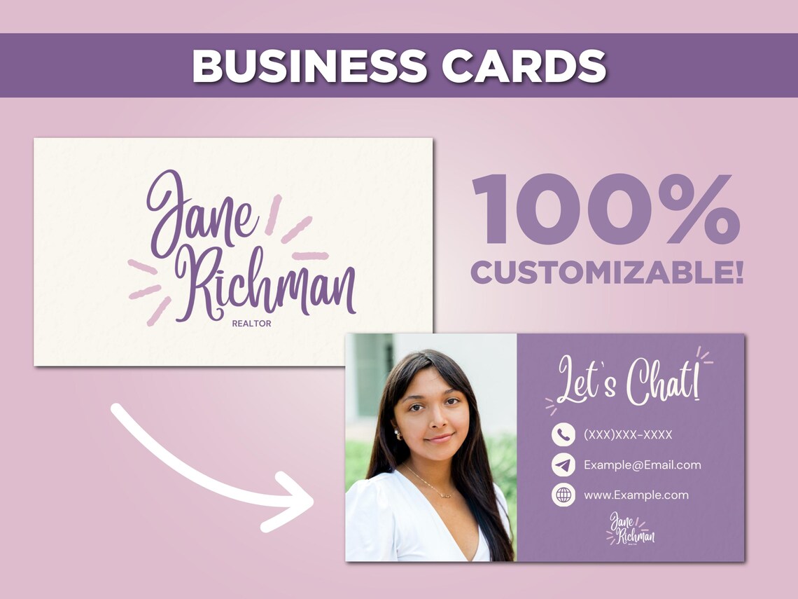 Purple Branding Kit - Etsy