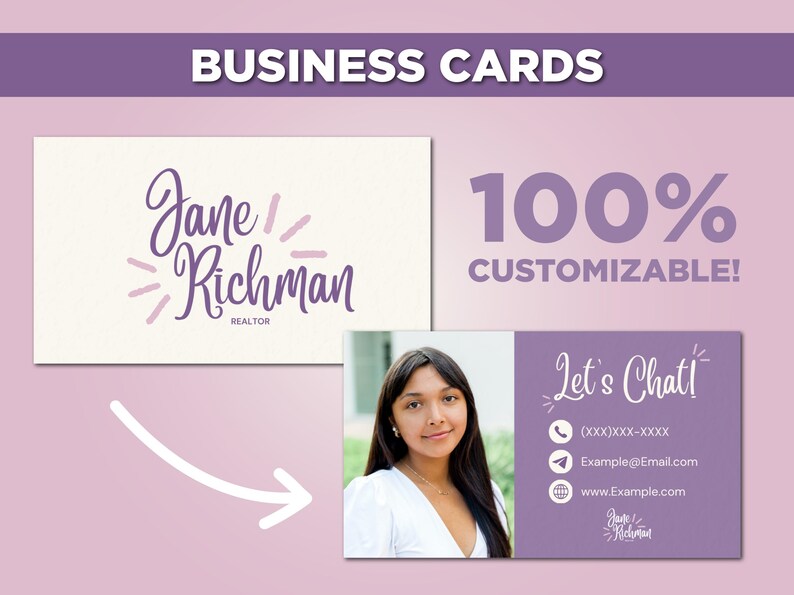Purple Branding Kit - Etsy