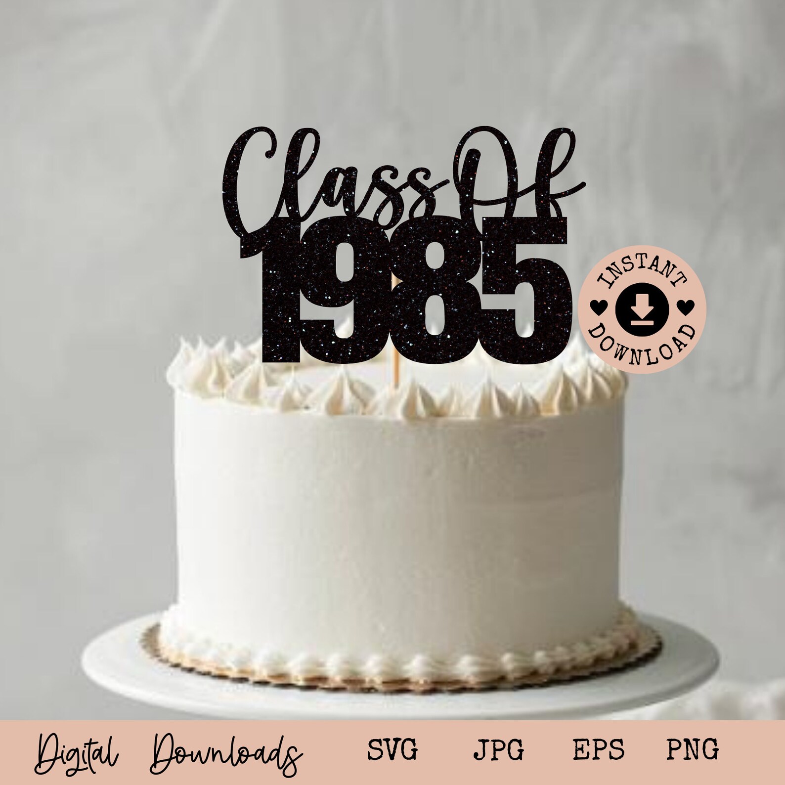 1985 Decor SVG I Class Reunion 1985 I Reunion SVG I High School Reunion ...