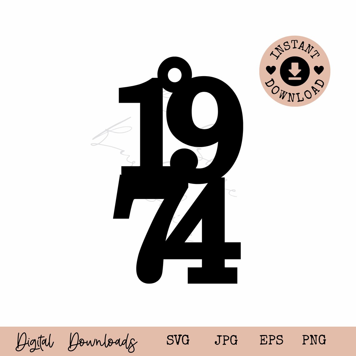 1974 Decor SVG I Class Reunion 1974 I Reunion SVG I High School Reunion ...