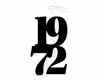 45 Years Decor SVG I Class Reunion 1978 I 45 Wedding Anniversary SVG I ...