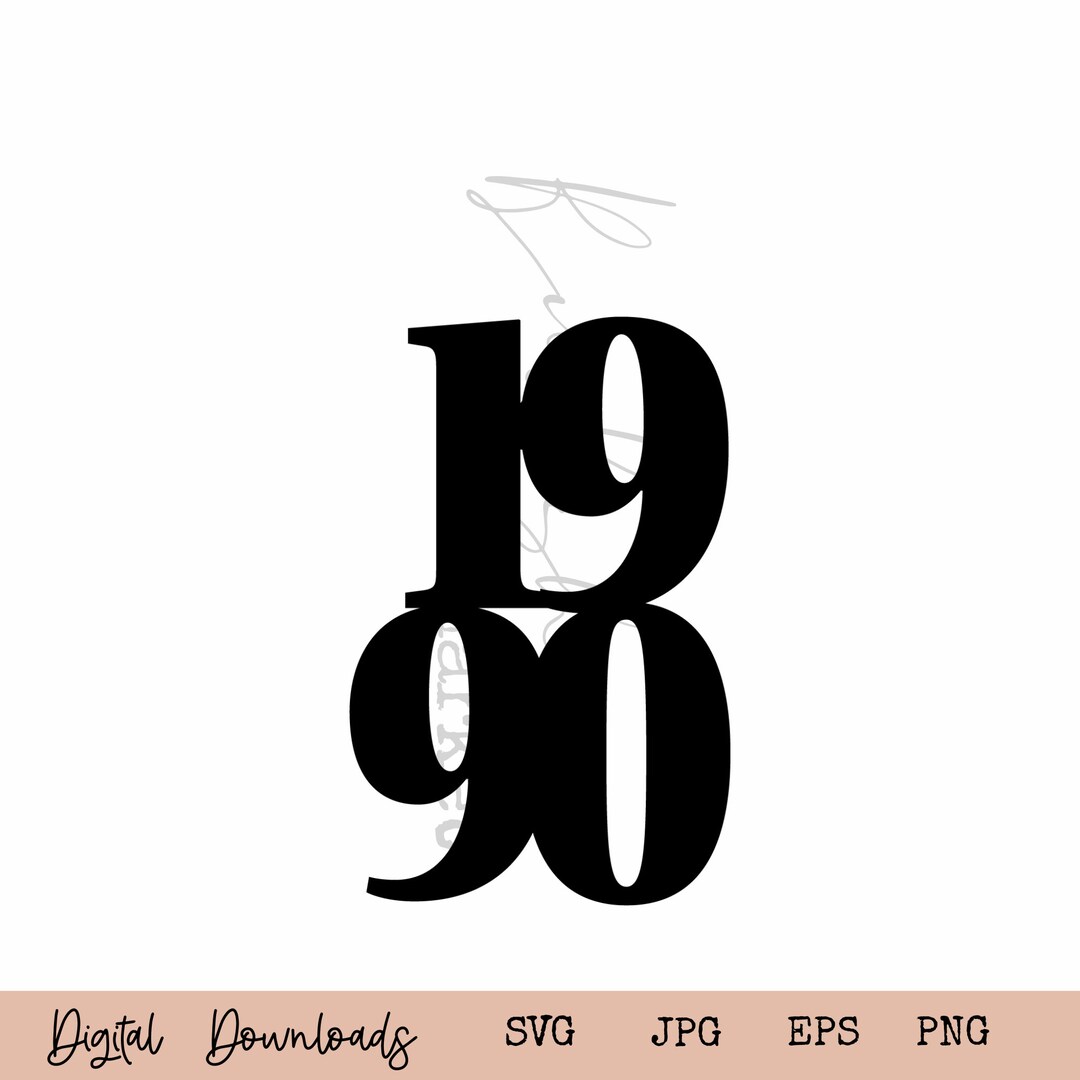 1990 Decor SVG I Class Reunion 1990 I Reunion SVG I High School Reunion ...