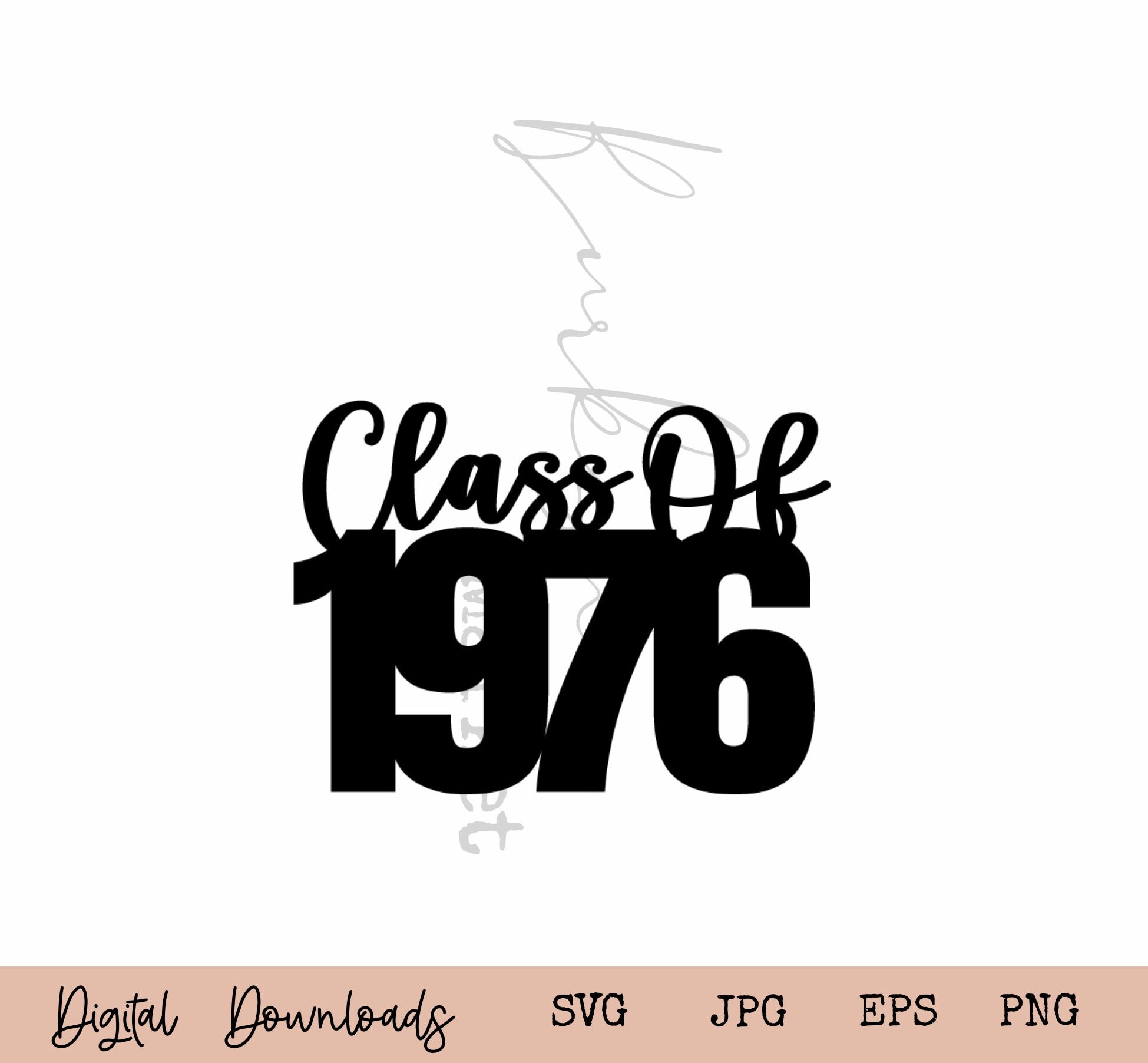 1976 Decor SVG I Class Reunion 1976 I Reunion SVG I High School Reunion ...