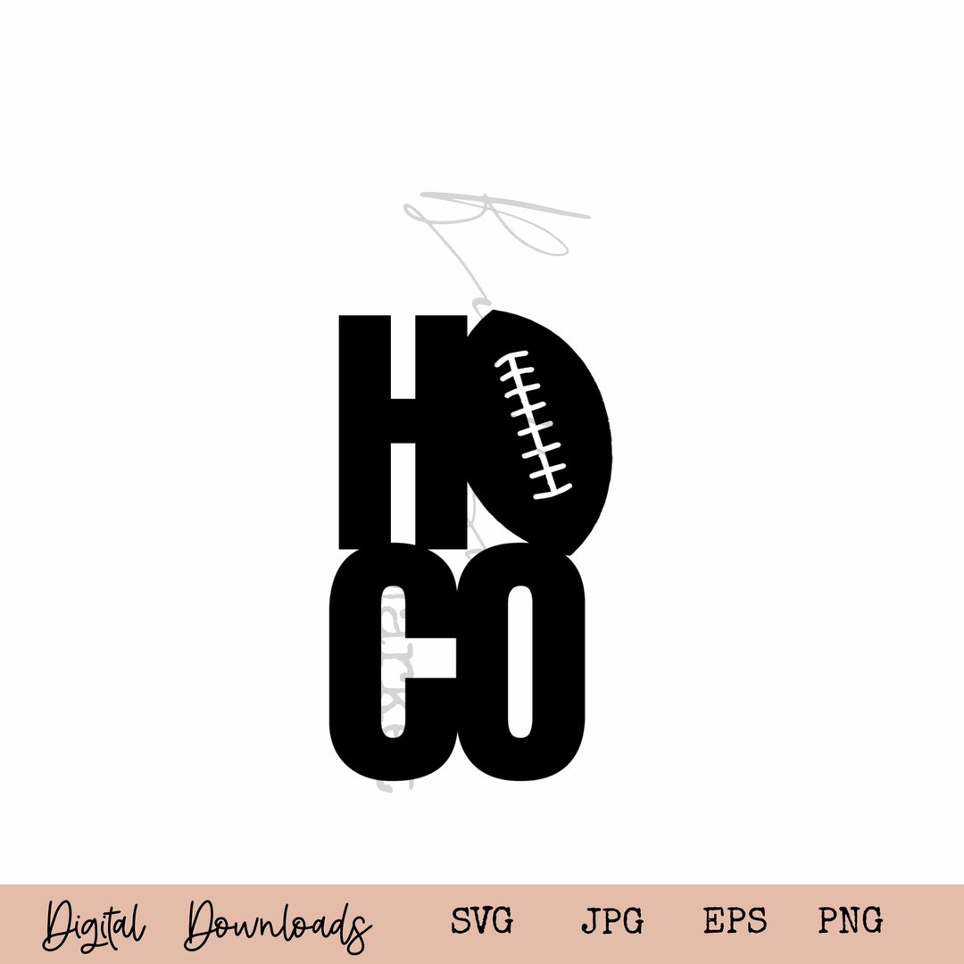 Hoco 2024 Decor SVG I Hoco I Homecoming SVG I High School Football Game ...
