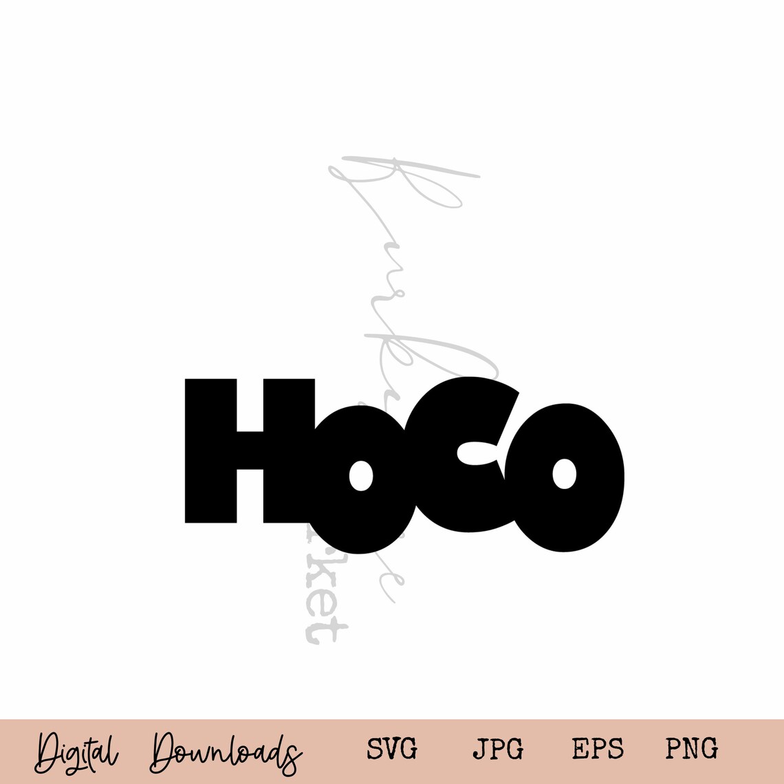 Hoco 2024 Decor SVG I Hoco I Homecoming SVG I High School Football Game ...