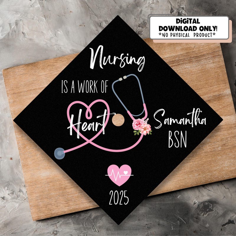 Nurse Graduation Cap - Etsy