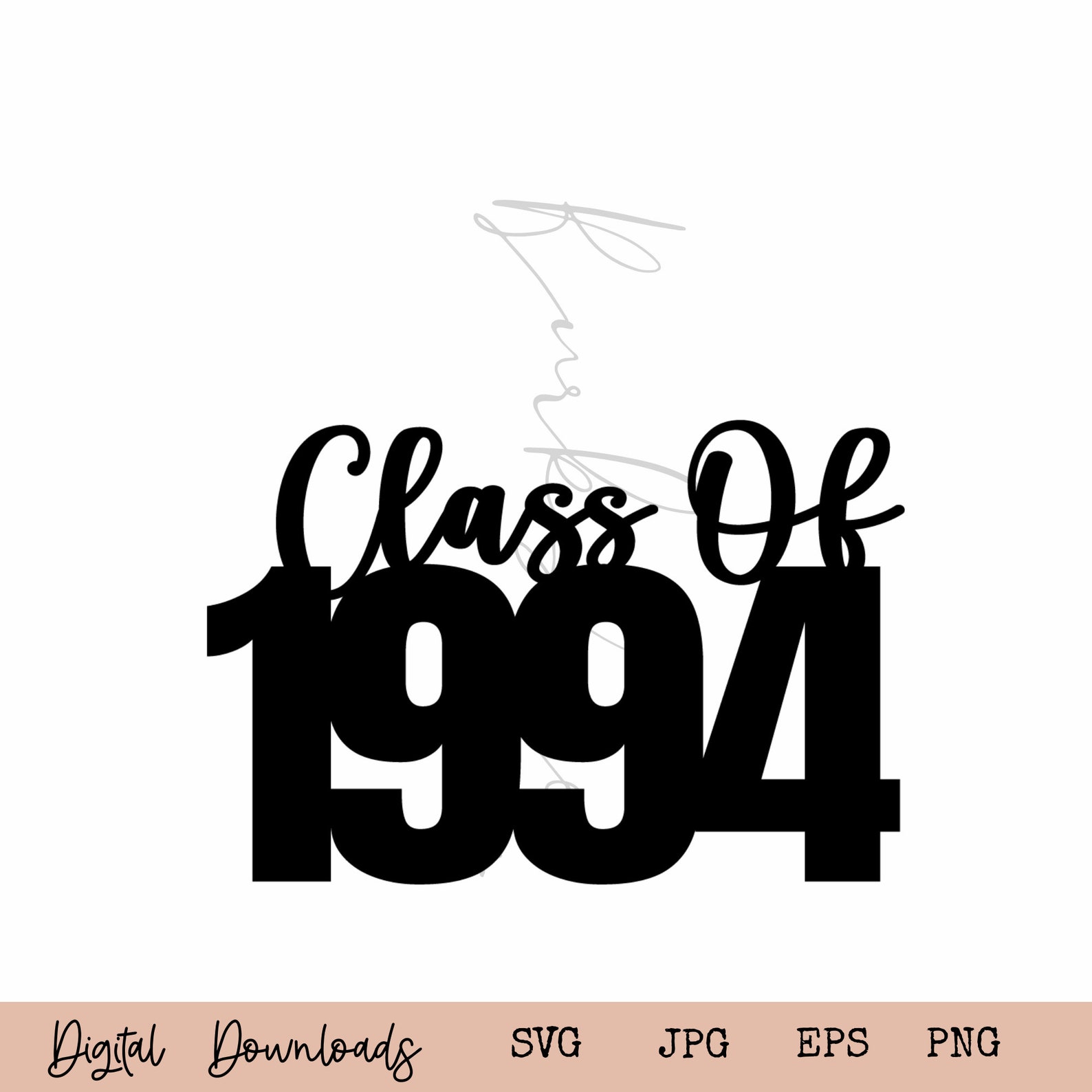 1994 Decor SVG I Class Reunion 1994 I Reunion SVG I High School Reunion ...