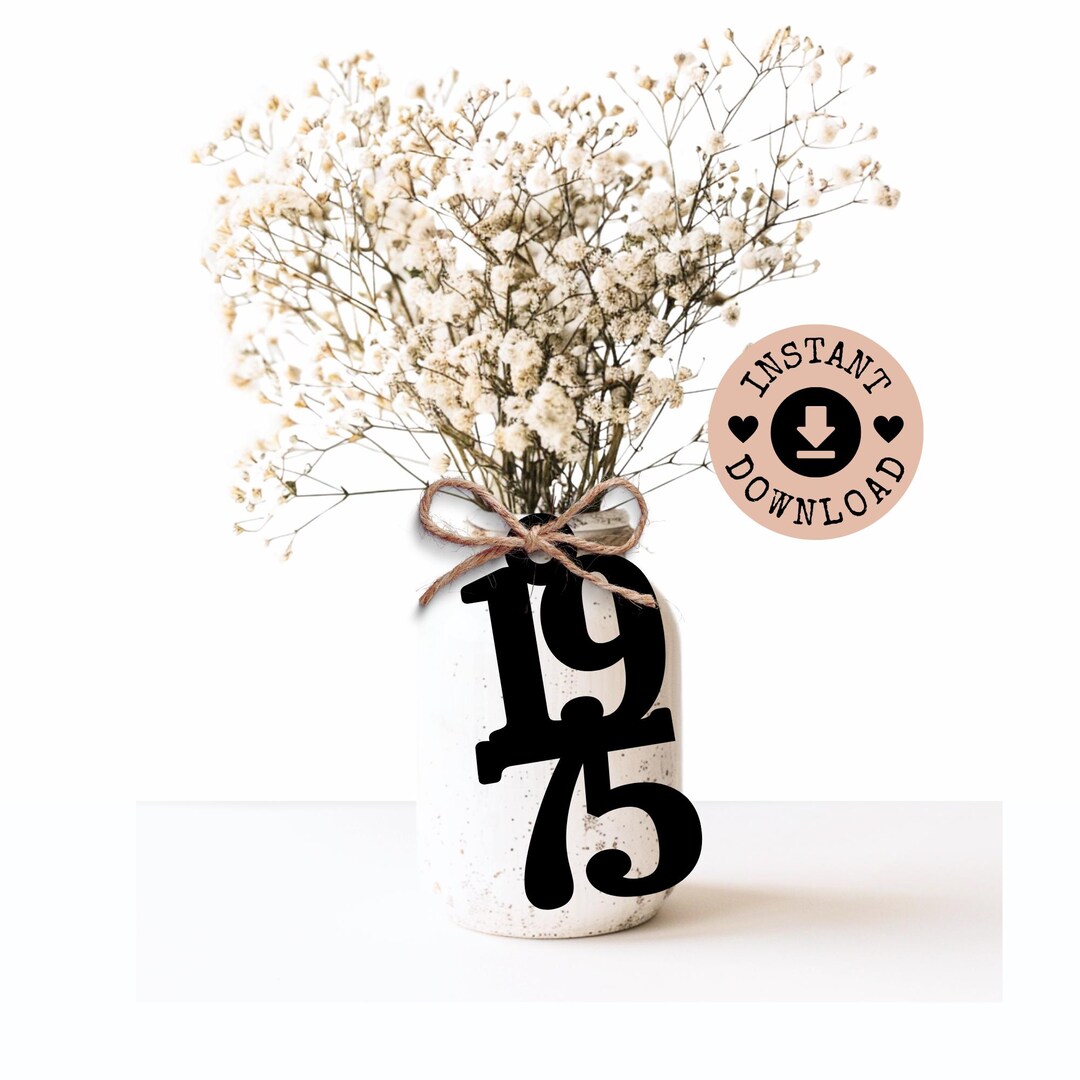 1975 Decor SVG I Class Reunion 1975 I Reunion SVG I High School Reunion ...