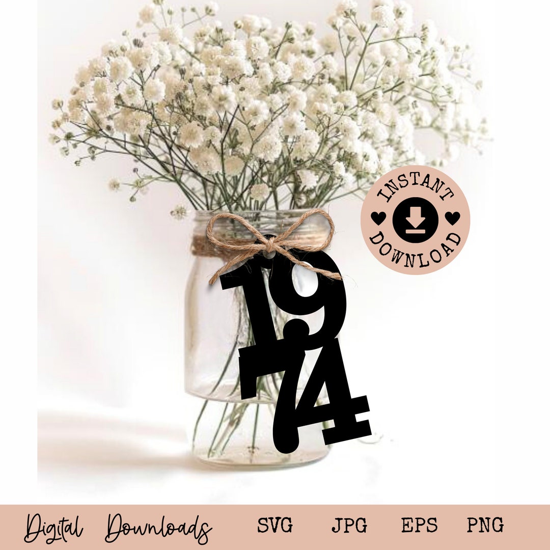 1974 Decor SVG I Class Reunion 1974 I Reunion SVG I High School Reunion ...