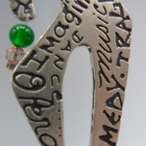 Marcie USA Inspirational Pewter Human Brooch Pin Pendant, Reaching for ...