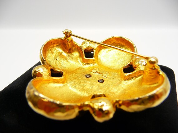 Fendi JANUS coin logo brooch pin, iconic Roman design… - Gem