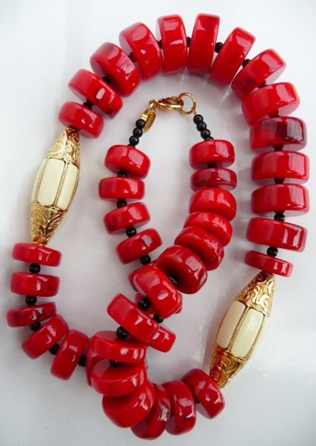Princess Amanda Faux Coral Necklace, Amanda Borghese Collection ...