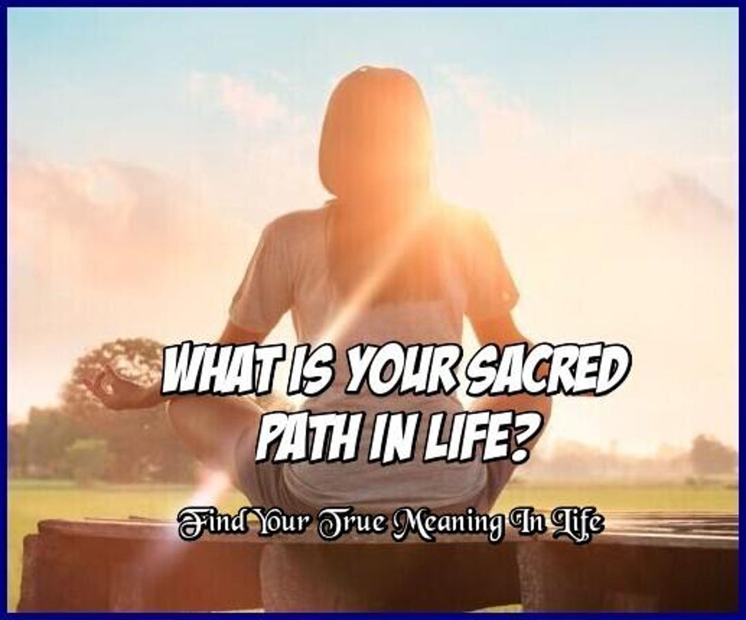 Discover Your Sacred Path in Life Tarot Reading, SAME DAY, Psychic ...
