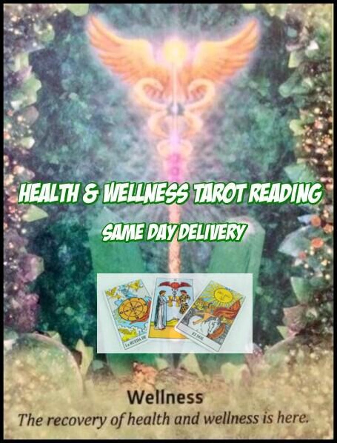 Your Health Tarot Reading, Wellness Reading, SAME DAY DELIVERY ...