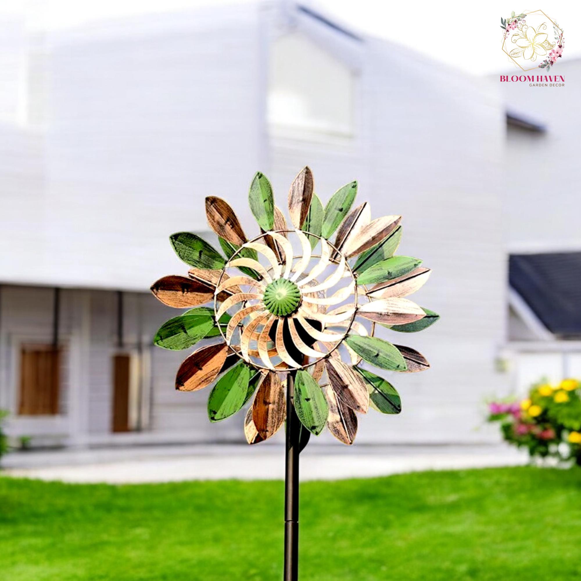 Colorful Wind Spinner, Yard Wind Spinner, Garden Windmill, Kinetic ...