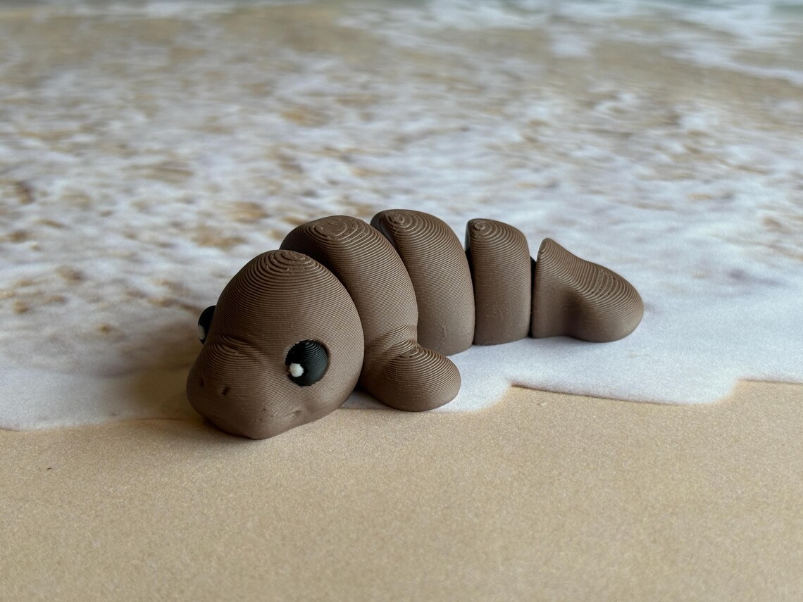 Baby Ocean Animal Fidget Toy Box - Set of 5 Articulating Sea Creatures ...