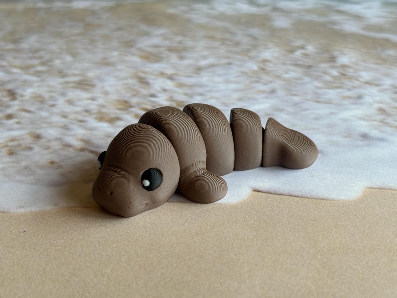 Baby Ocean Animal Fidget Toy Box - Set of 5 Articulating Sea Creatures ...