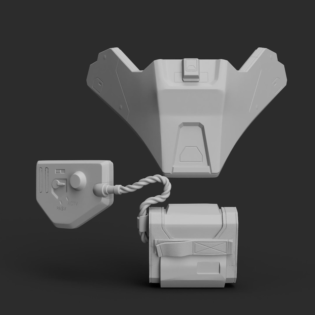 Halo Infinite Tac/paradise Rig Chest Attachment - 3D Print Files - Etsy