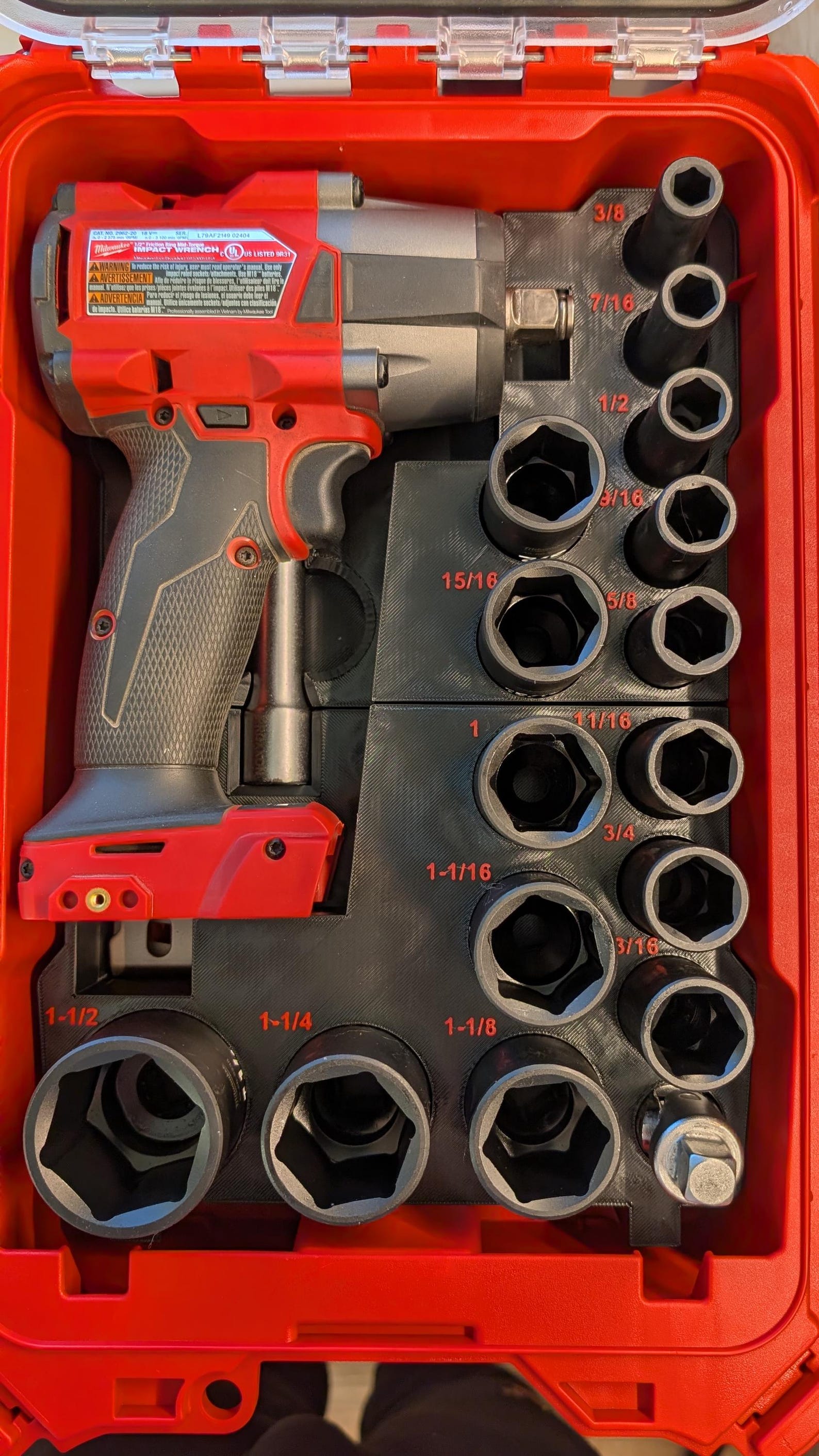Milwaukee Compact Insert for 1/2" Impact & SAE Sockets - Etsy
