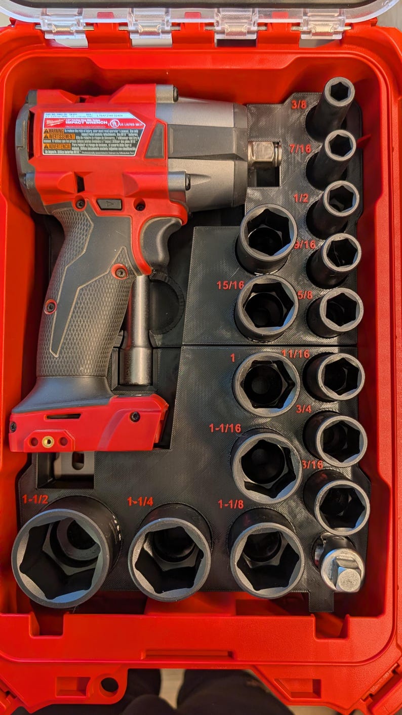 Milwaukee Compact Insert for 1/2" Impact & SAE Sockets - Etsy