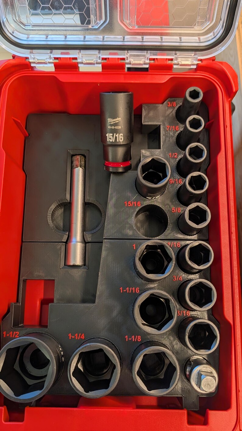 Milwaukee Compact Insert for 1/2" Impact & SAE Sockets - Etsy