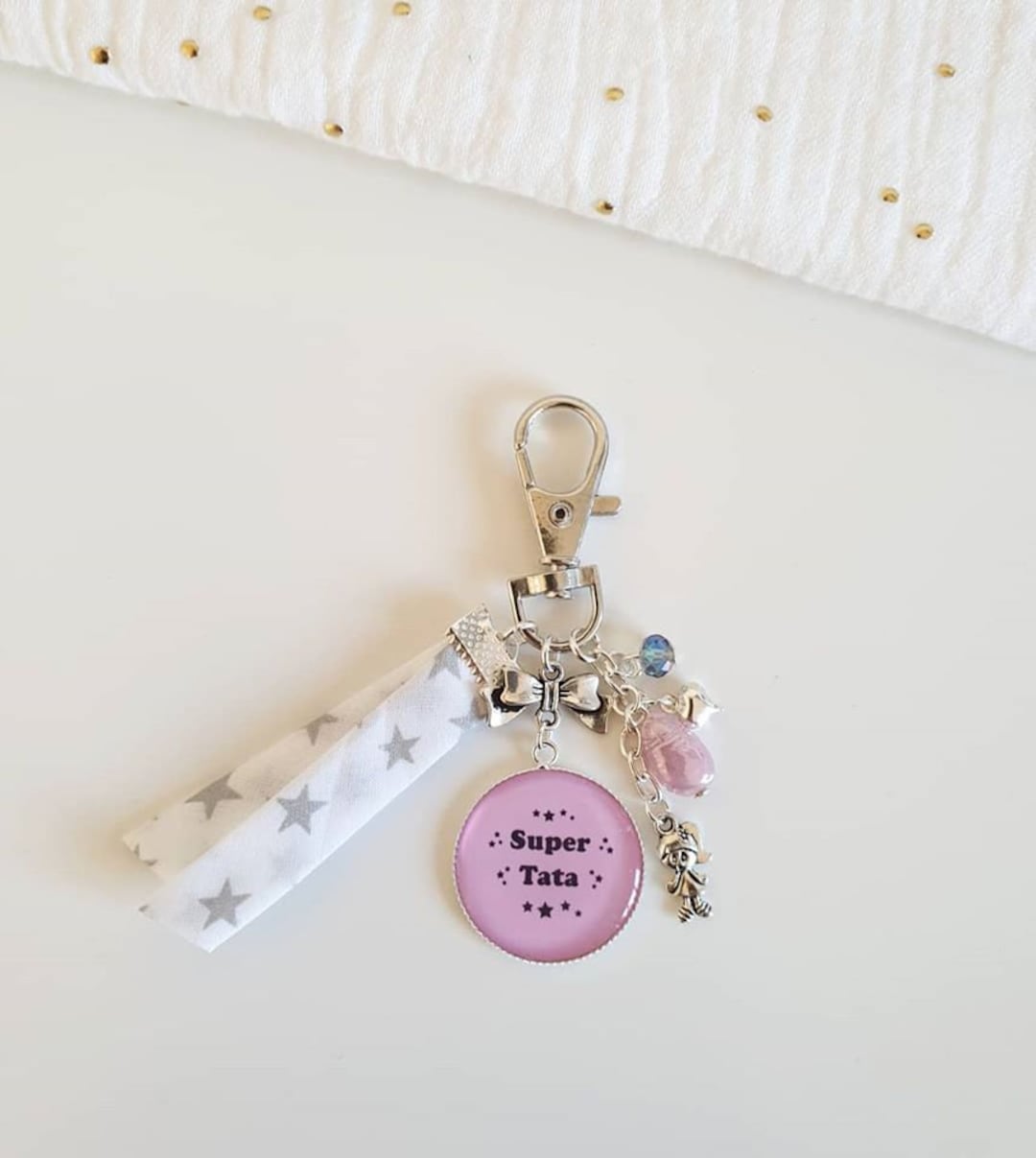 Tata Gift Family Gift Custom Star Keyring super Tata Signature - Etsy