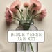 DIY Bible Verse Jar Kit - Etsy