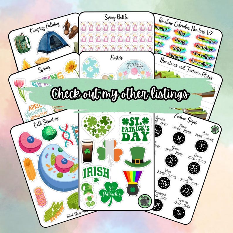 The Earth & Rock Formation Stickers. Earths Crust, Mantle, Core. Earths ...