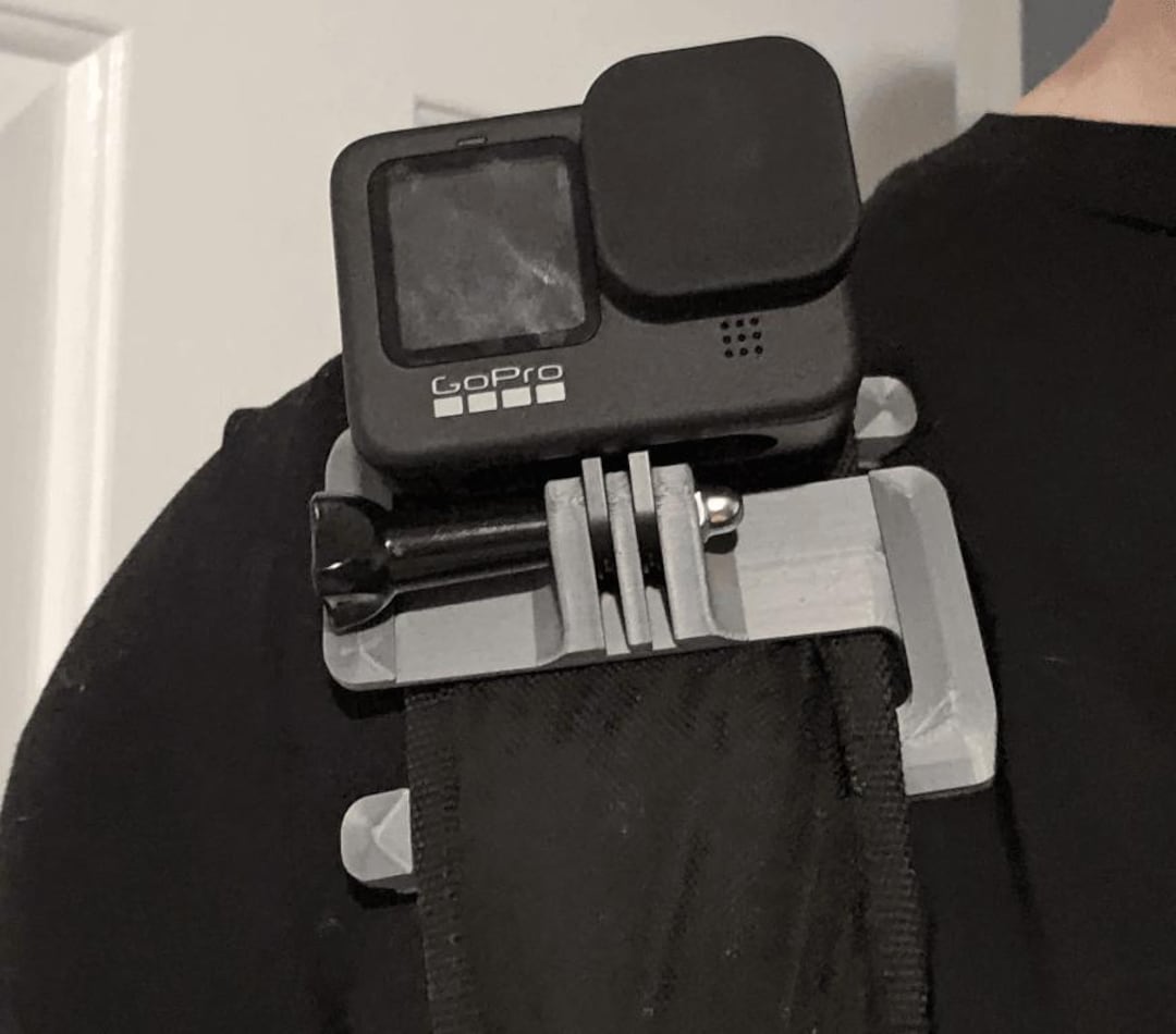 Gopro Mount for Backpack Strap – Secure Camera Attachment for Gopro ...