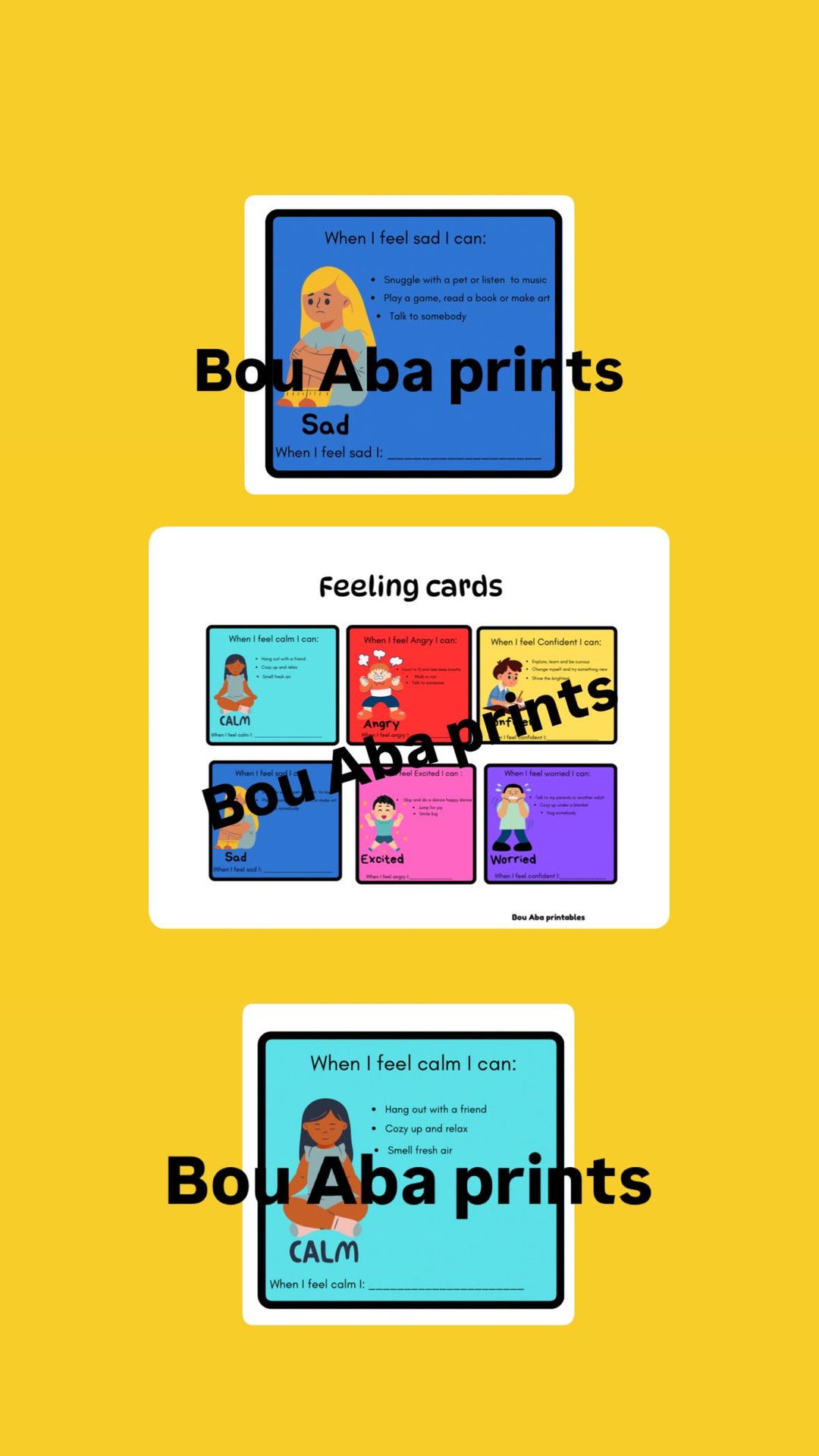 Feeling Cards - Etsy