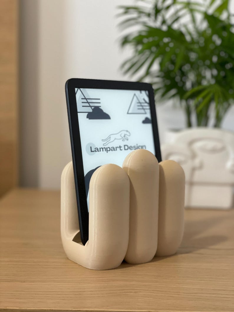 Minimalist Capsule Ereader Stand Compatible With Kindle - Vertical ...