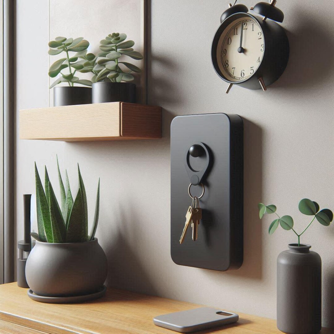 Modern 3D Printed Key Holder/ Key Hook | Stylish Wall Mounted Key Rack ...