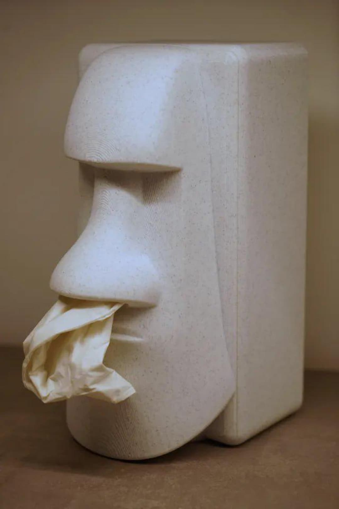 Easter Island Moai Tissue Box | Fun Novelty Tissue Holder | Unique Home ...