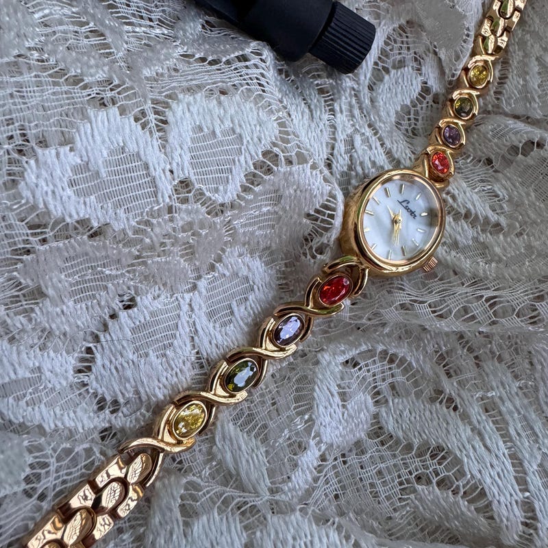 Gemstone Watch - Etsy