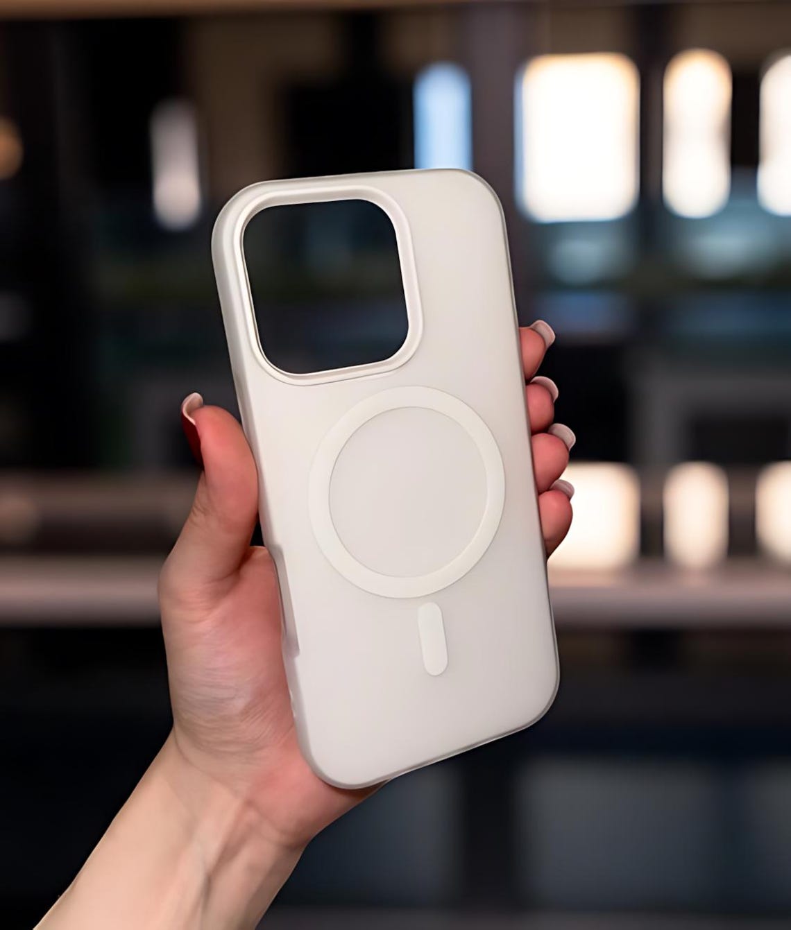 Candy Color Magsafe iPhone Case: Clear Matte Soft Wireless Cover - Etsy